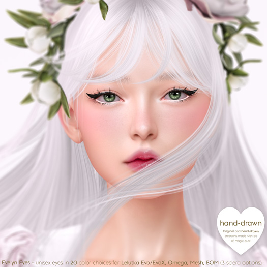 Second Life Marketplace Stardust Evelyn Eyes Demo